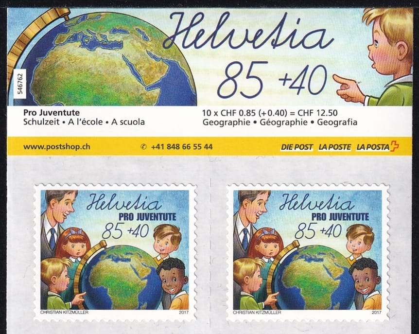 Schweiz 10 x CHF 0.85 Pro Juventute zum Frankieren - selbstklebend ...