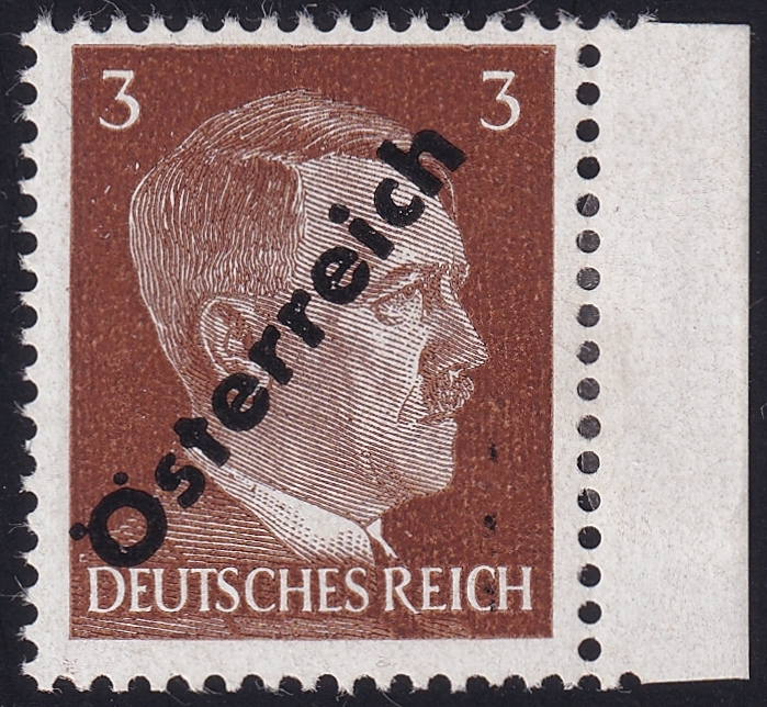 Österreich 1945 - ANK Nr. (8) postfrisch ** mit Bogenrand rechts ...