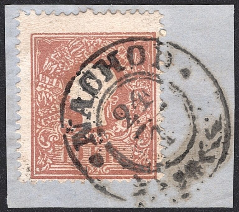 Österreich Kaisertum 1858 - 10 Kreuzer ANK Nr. 14 I a - gestempelt ...